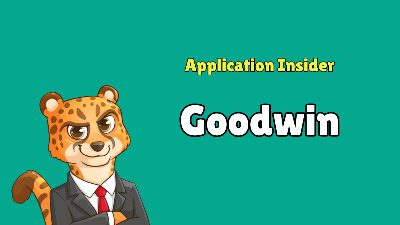 Goodwin (Vacation Scheme) - Application Insider